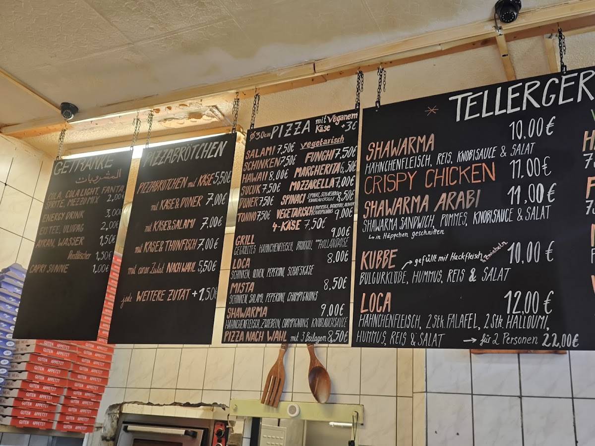 Speisekarte von Shawarma loca restaurant, Göttingen