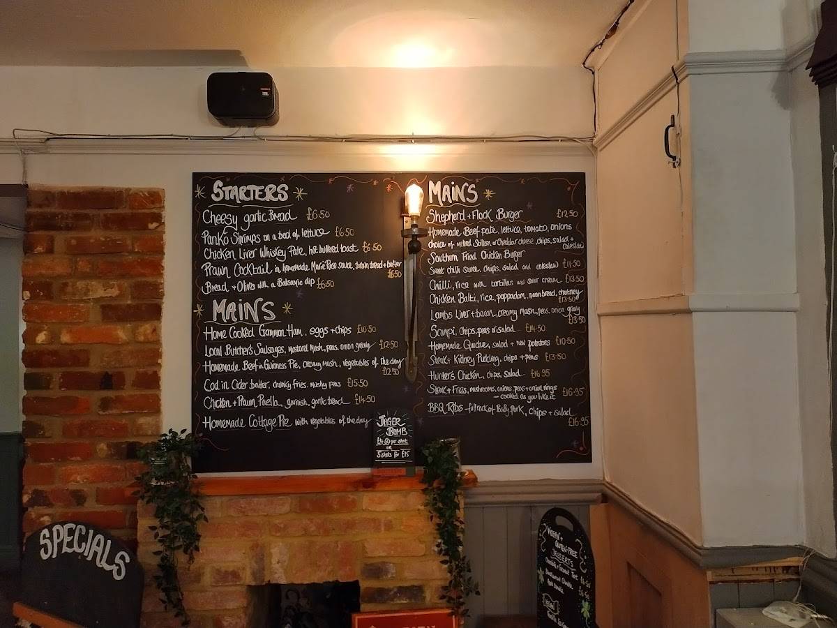 Menu at Shepherd and Flock pub & bar, Farnham