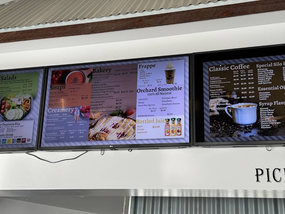Menu at Silver Silo Bakery & Espresso, Cedar City