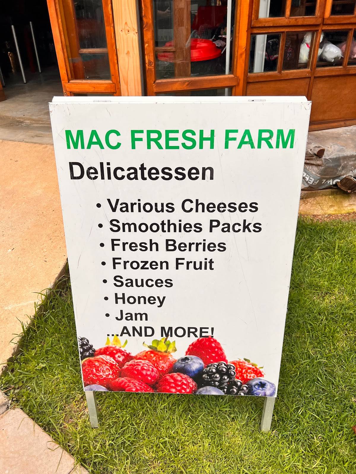 Menu at Smoke and Fire BBQ, Benoni