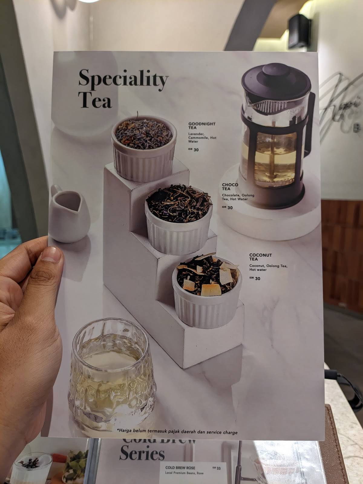 Carta de Kopi Domu Berkisah - Kuningan City, South Jakarta