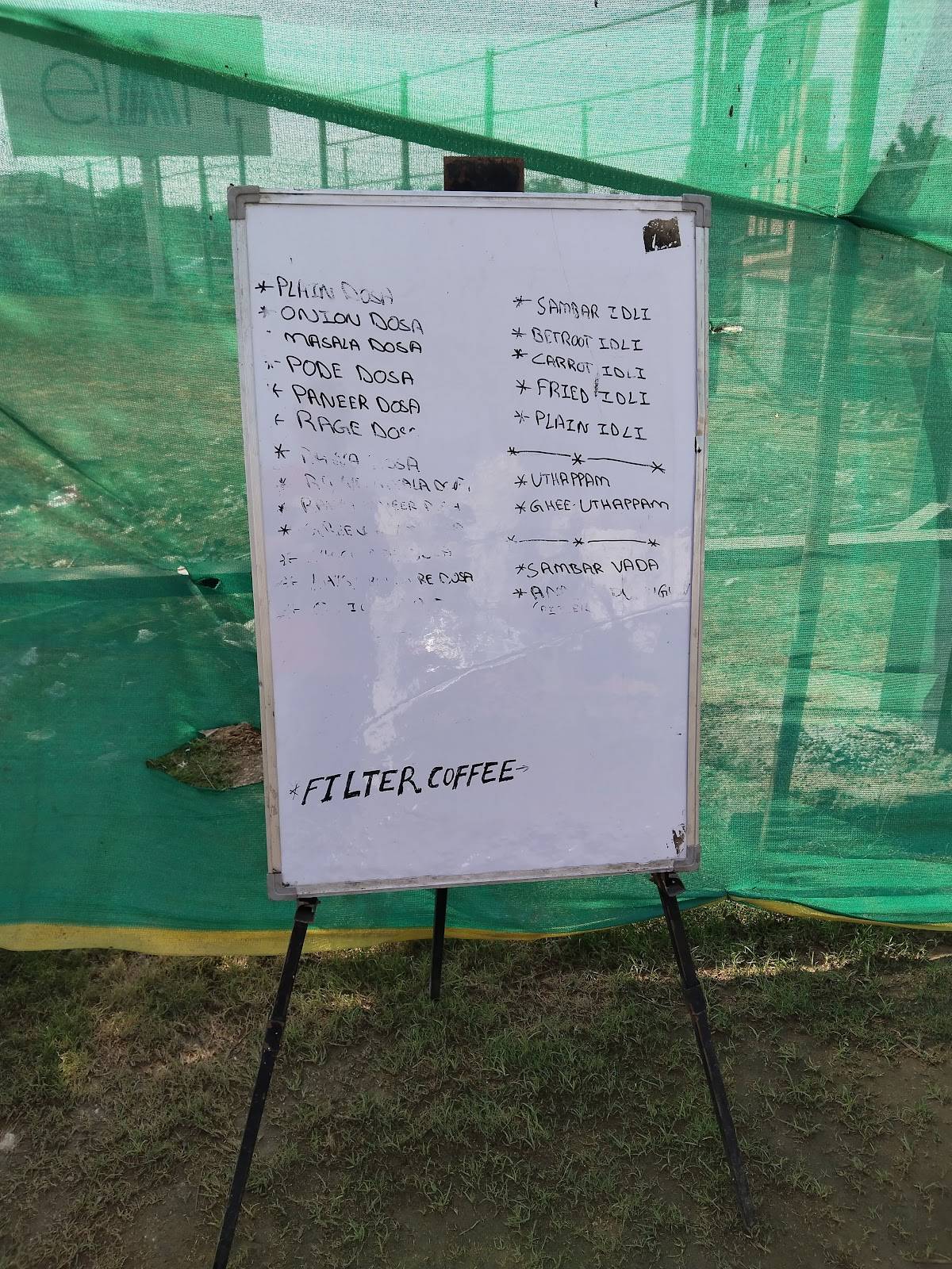 Menu at South Street, Gurugram
