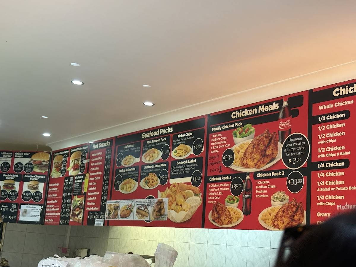 Menu at Springwood Charcoal Chicken Spot fast food, Springwood