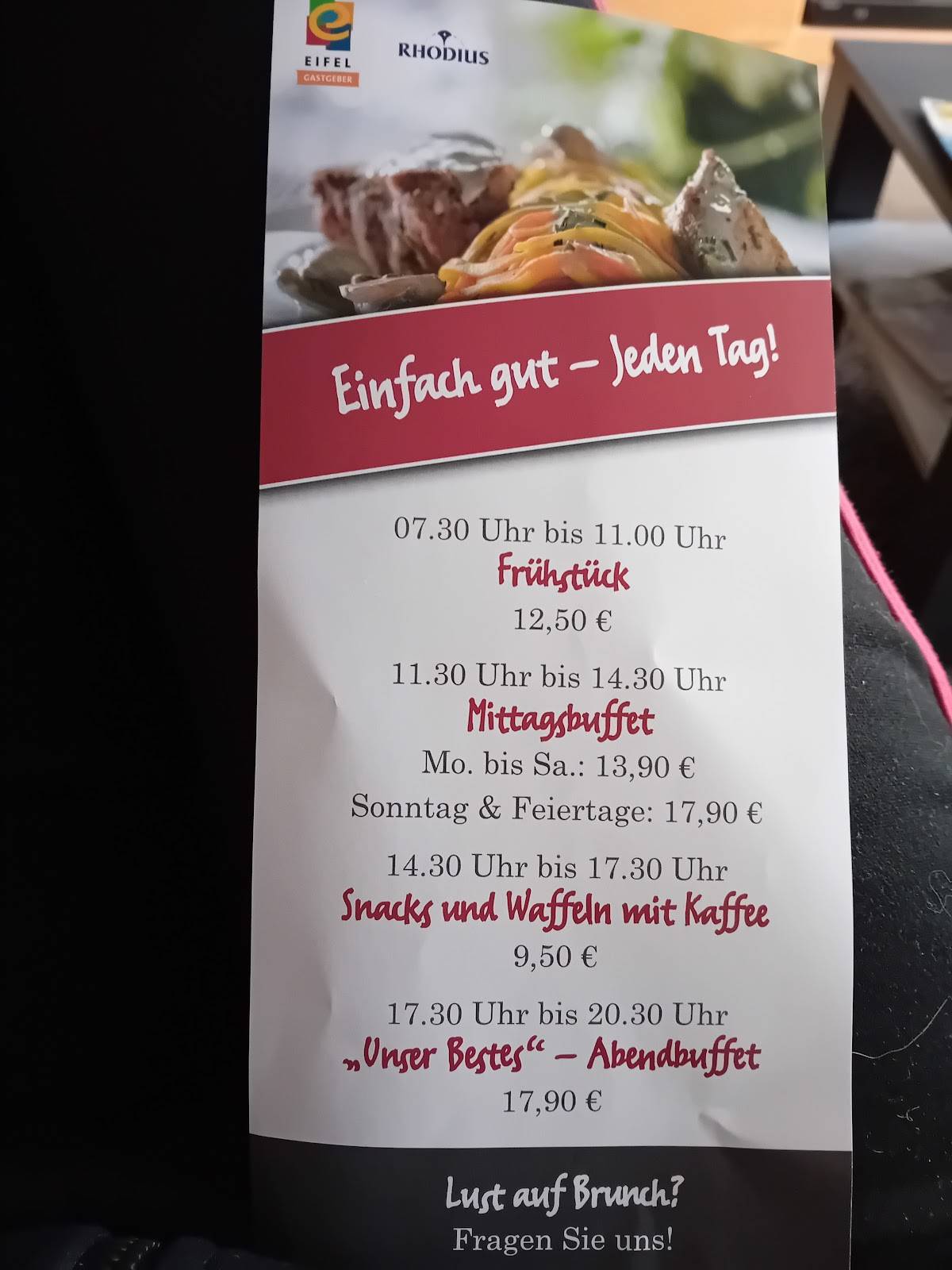 Speisekarte von St. Martin Gastronomie restaurant, Ulmen
