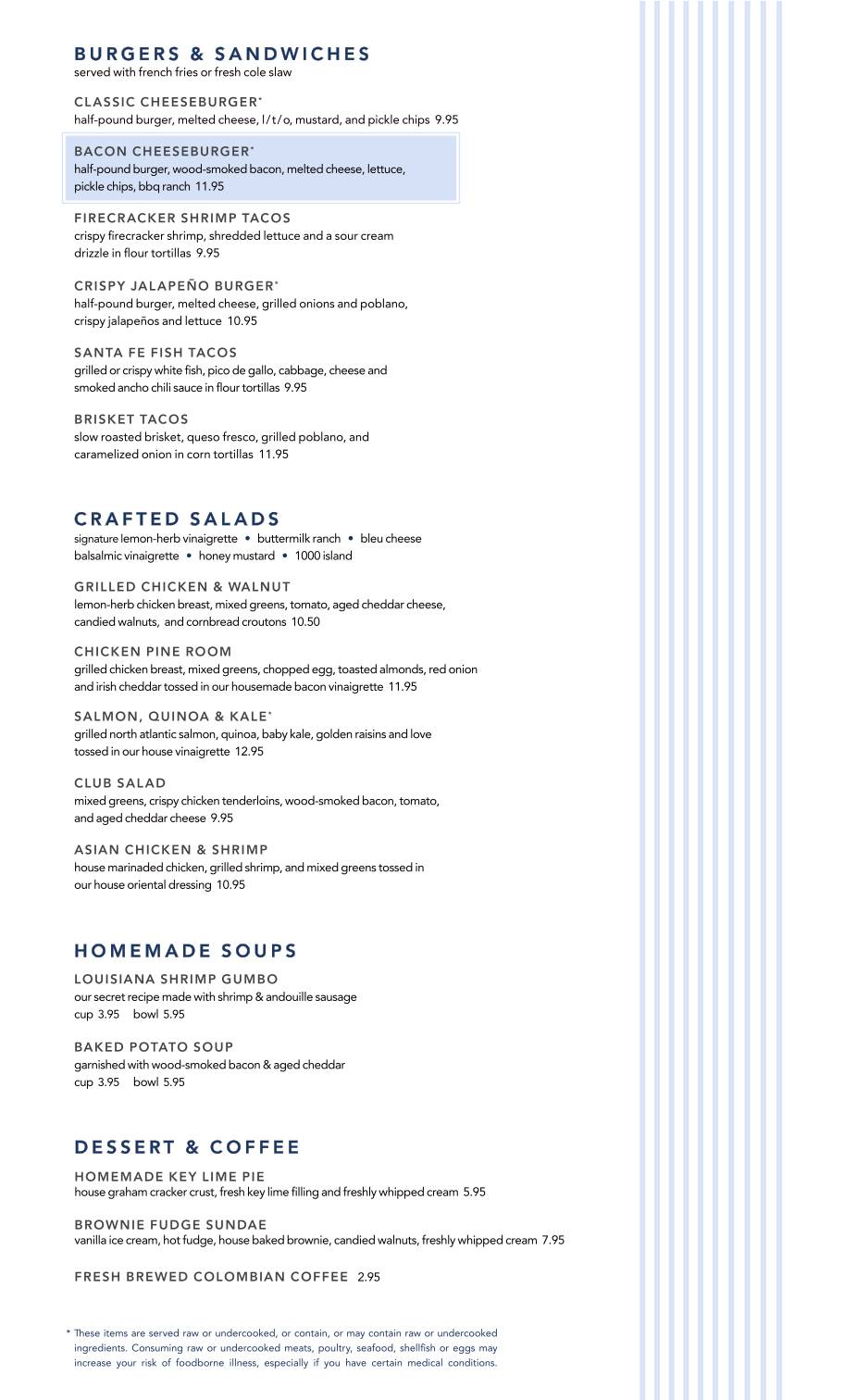 Menu at FD's Grillhouse steakhouse, Tyler, S Broadway Ave #494