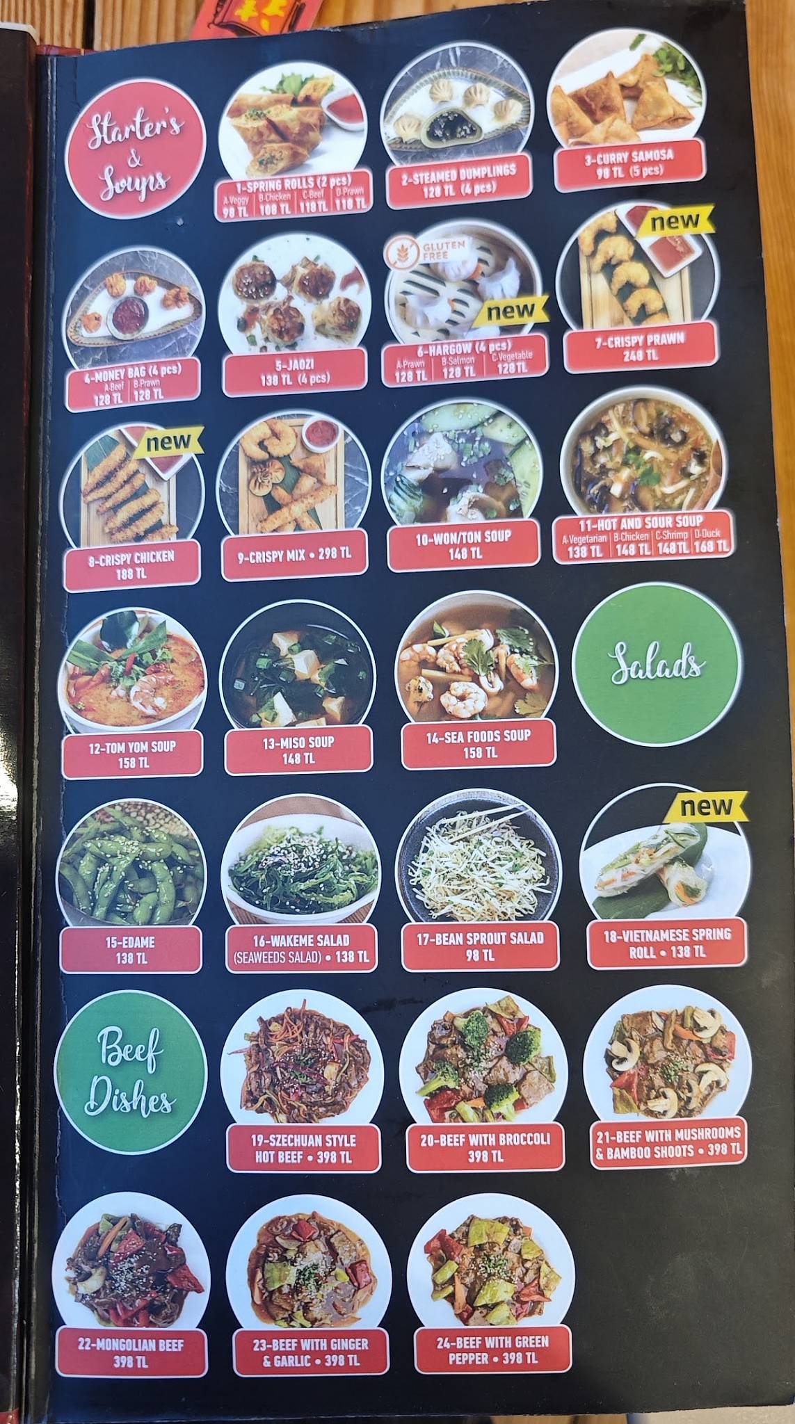 Menu at Sahil Fırın Cafe - Sahil Bakery & Pastry & Patisserie, Antalya