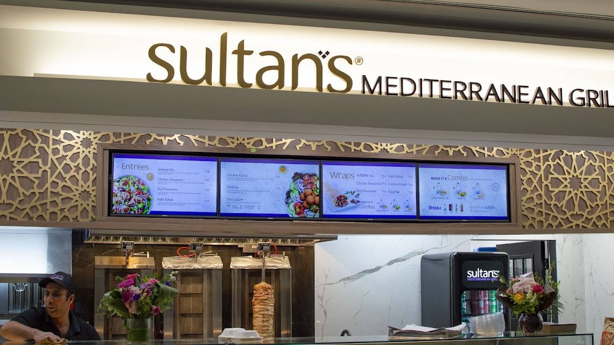 Menu at Sultan's Mediterranean Grill - Exchange Tower restaurant, Toronto