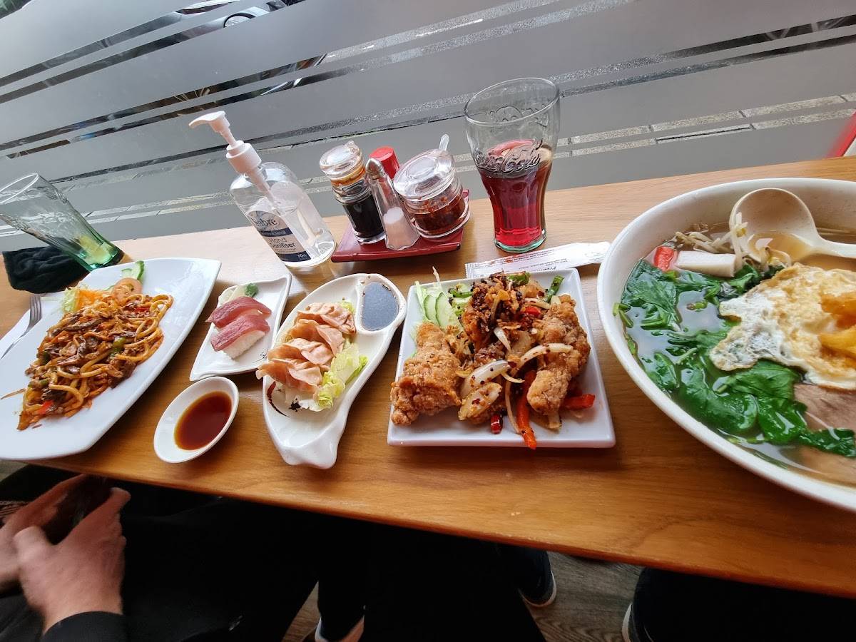 Menu at Sumo restaurant, Falkirk
