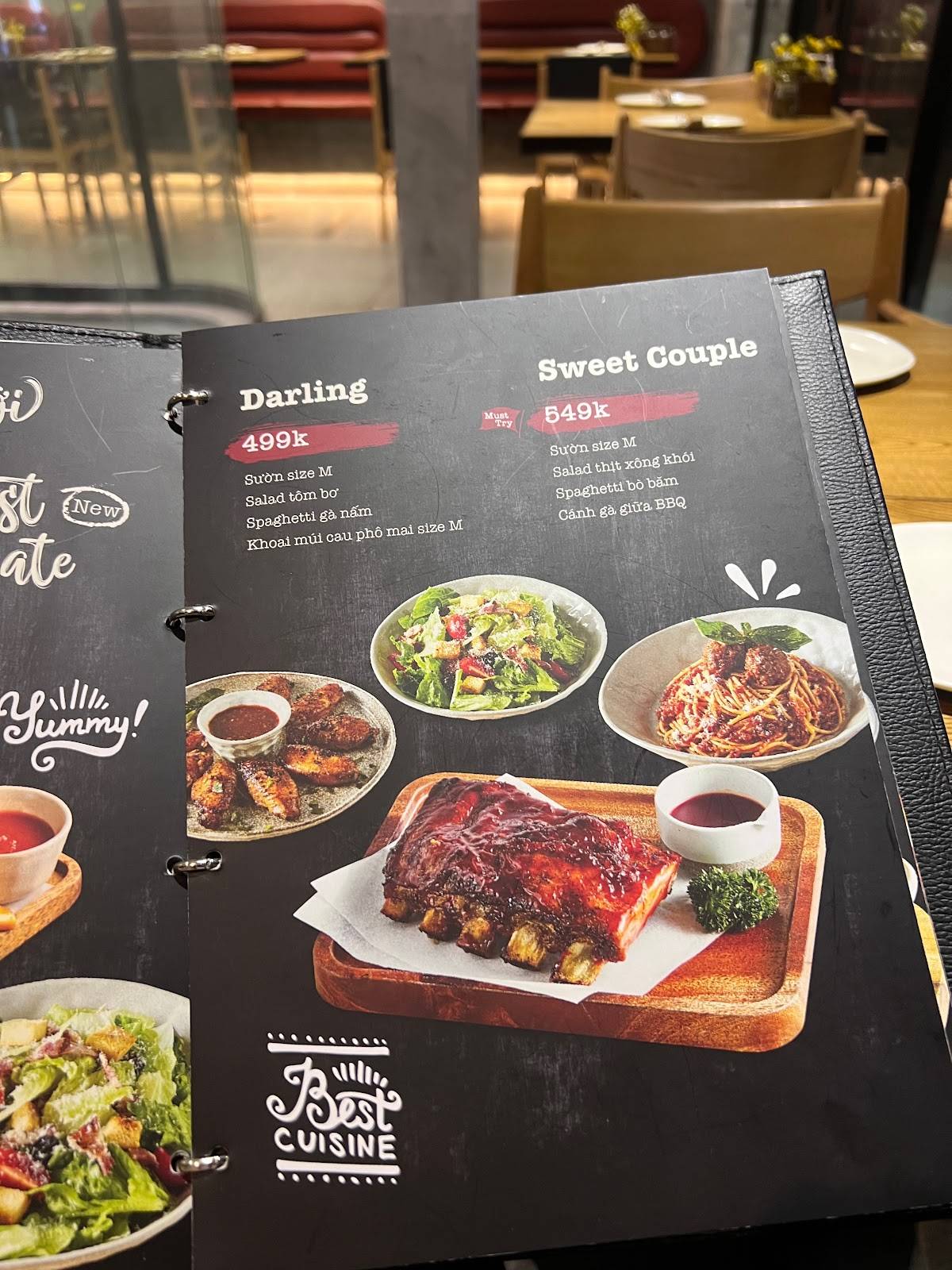 Menu at Sườn Mười - Sườn nướng BBQ, Hanoi, 117 P. Nguyễn Văn Lộc
