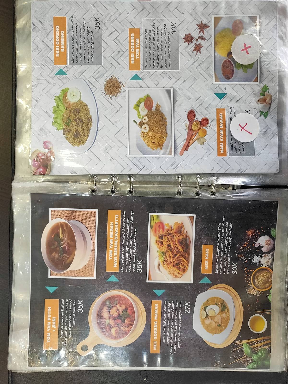 Carta del restaurante GH Corner Surabaya Nasi Briyani Nasi Kebuli Roti ...
