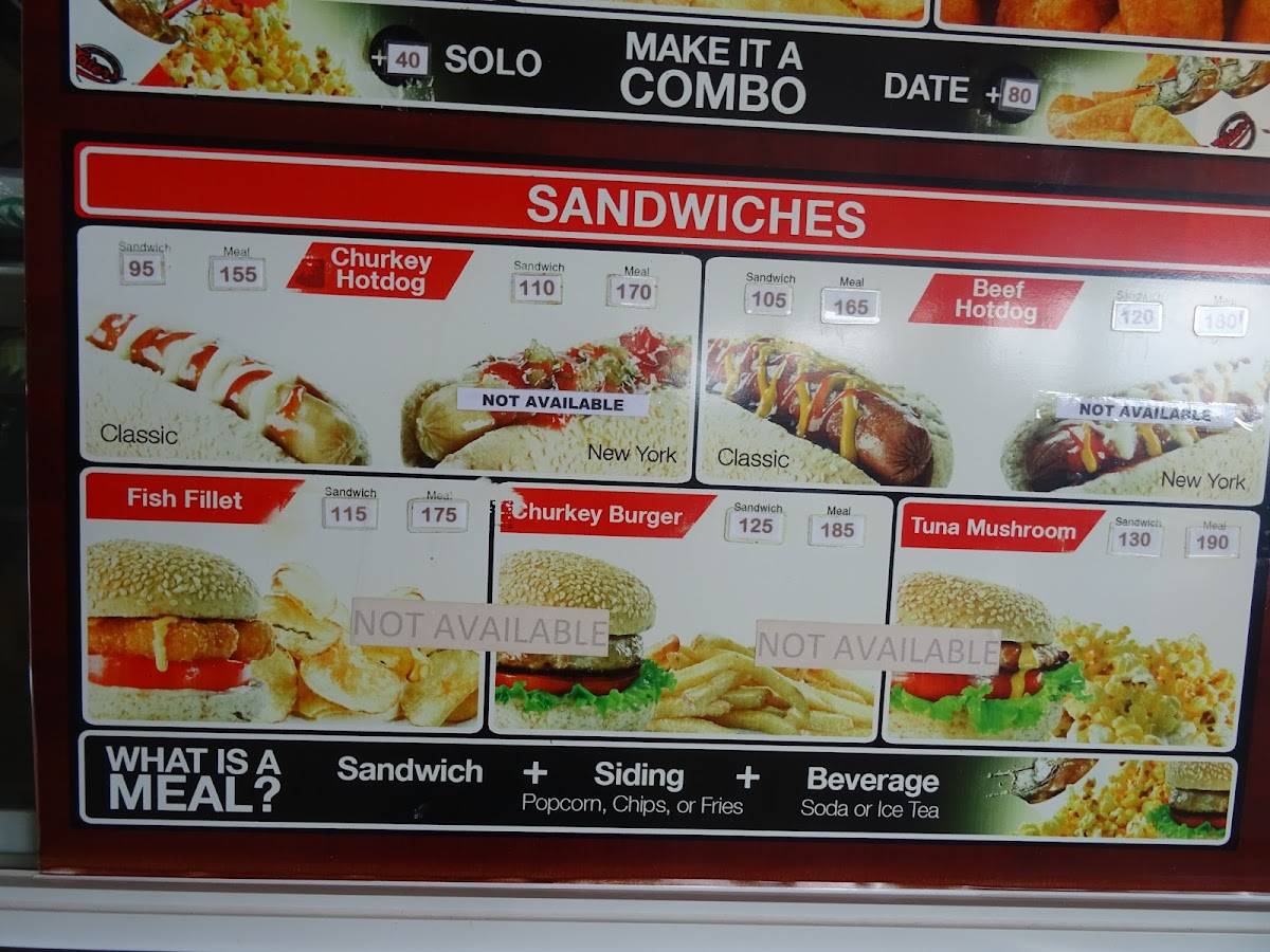 Menu at Taters (Abreeza Mall) pub & bar, Davao City, Abreeza Ayala Mall