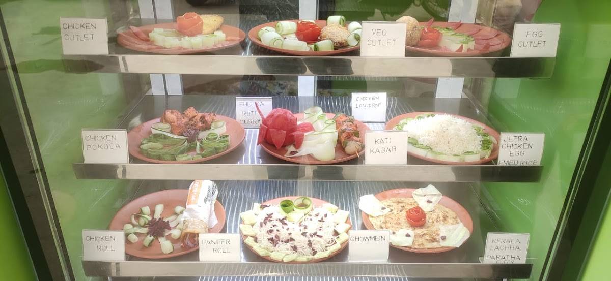 Menu at Telangana Food Point, India
