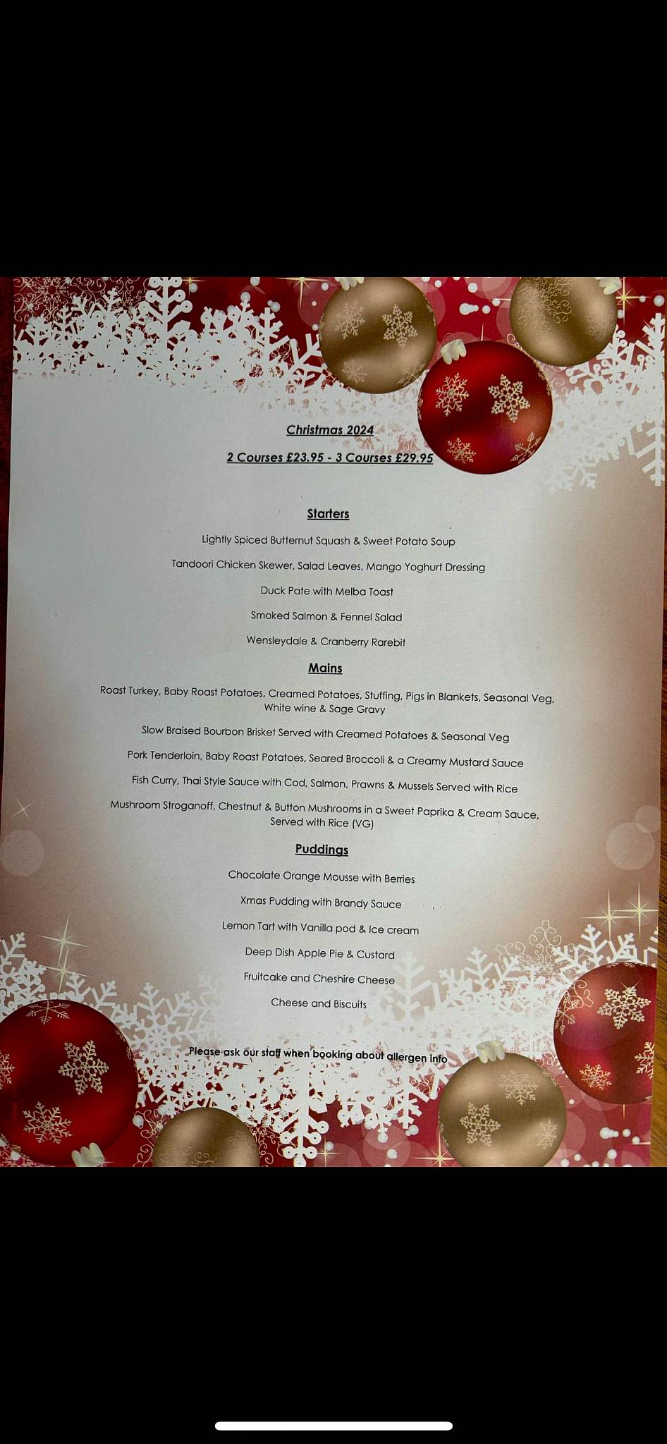 Menu at The Arden Arms pub & bar, Stockport, 23 Millgate