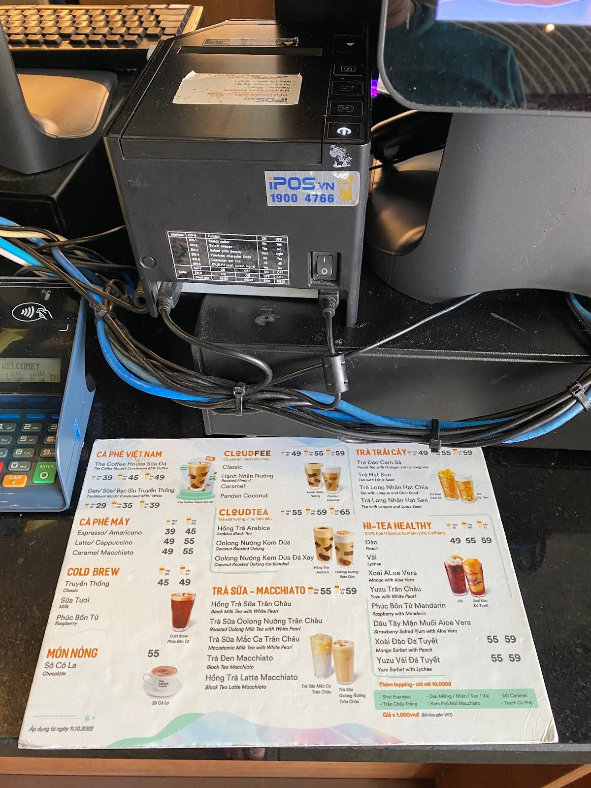 Menu at The Coffee House, Ho Chi Minh City, 313 Đ. Nguyễn Thị Thập