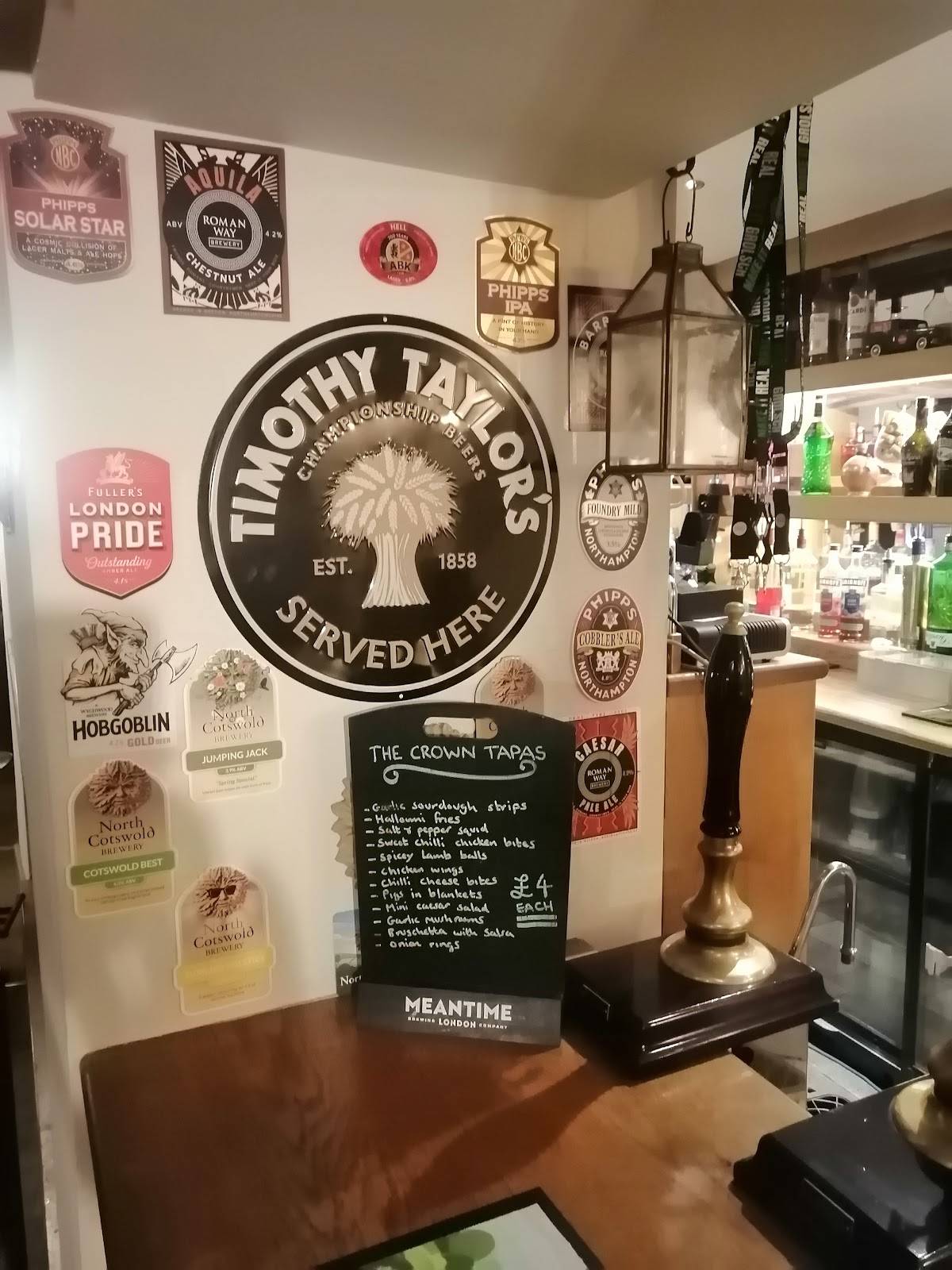 Menu at The Crown Inn Southam Pub & Dining, Southam, 5 Daventry St