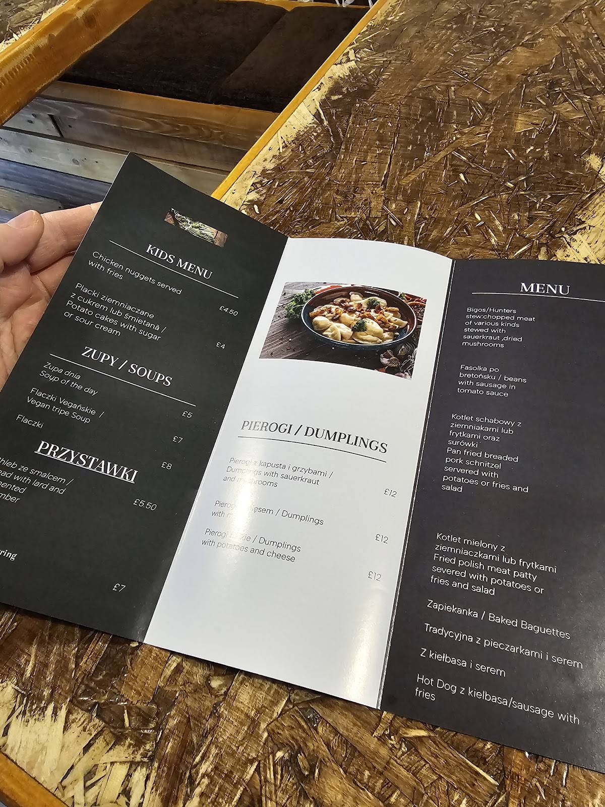 Menu at The Family Restaurant, Swindon
