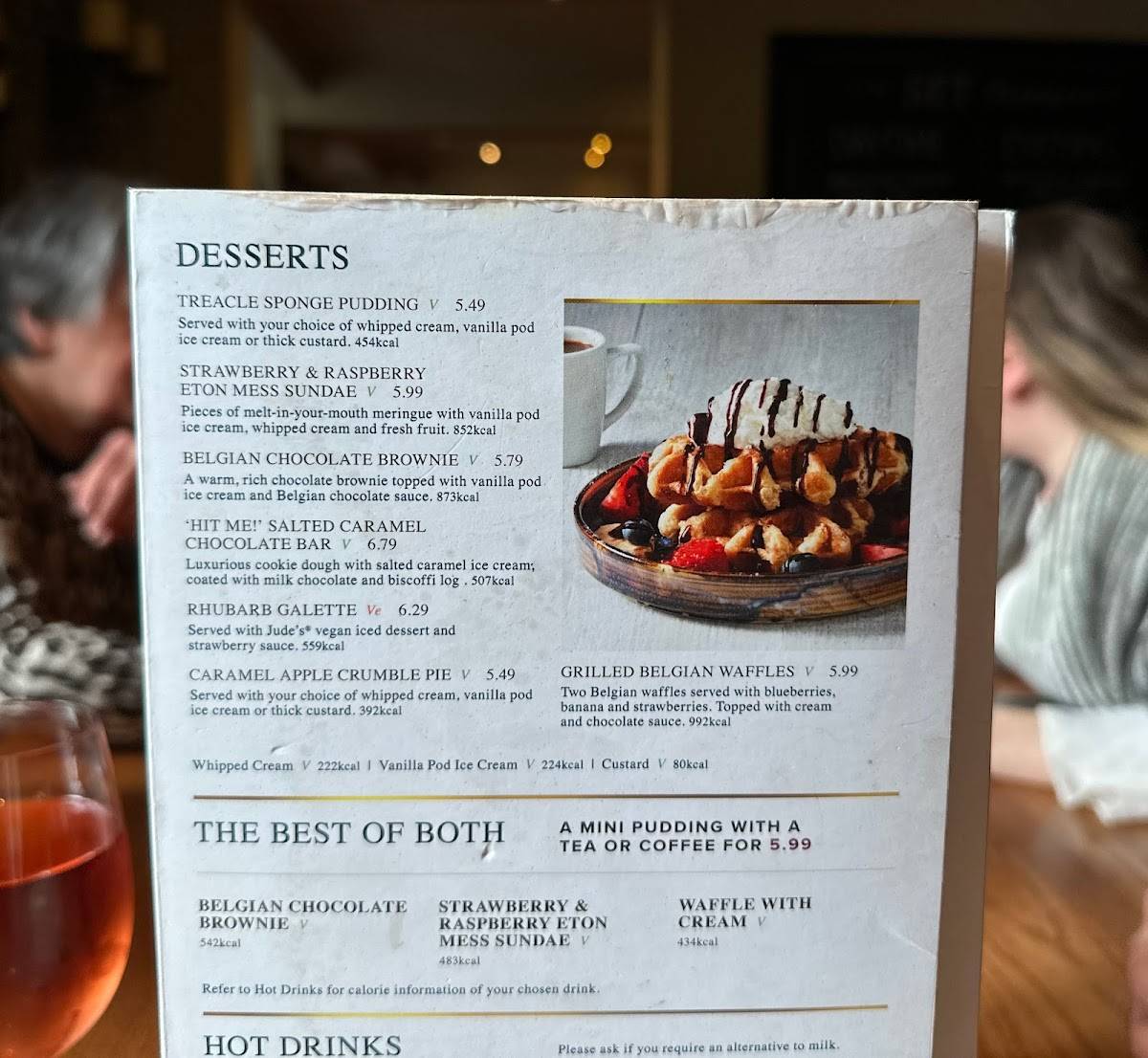 Menu at The Fieldhouse pub & bar, Solihull