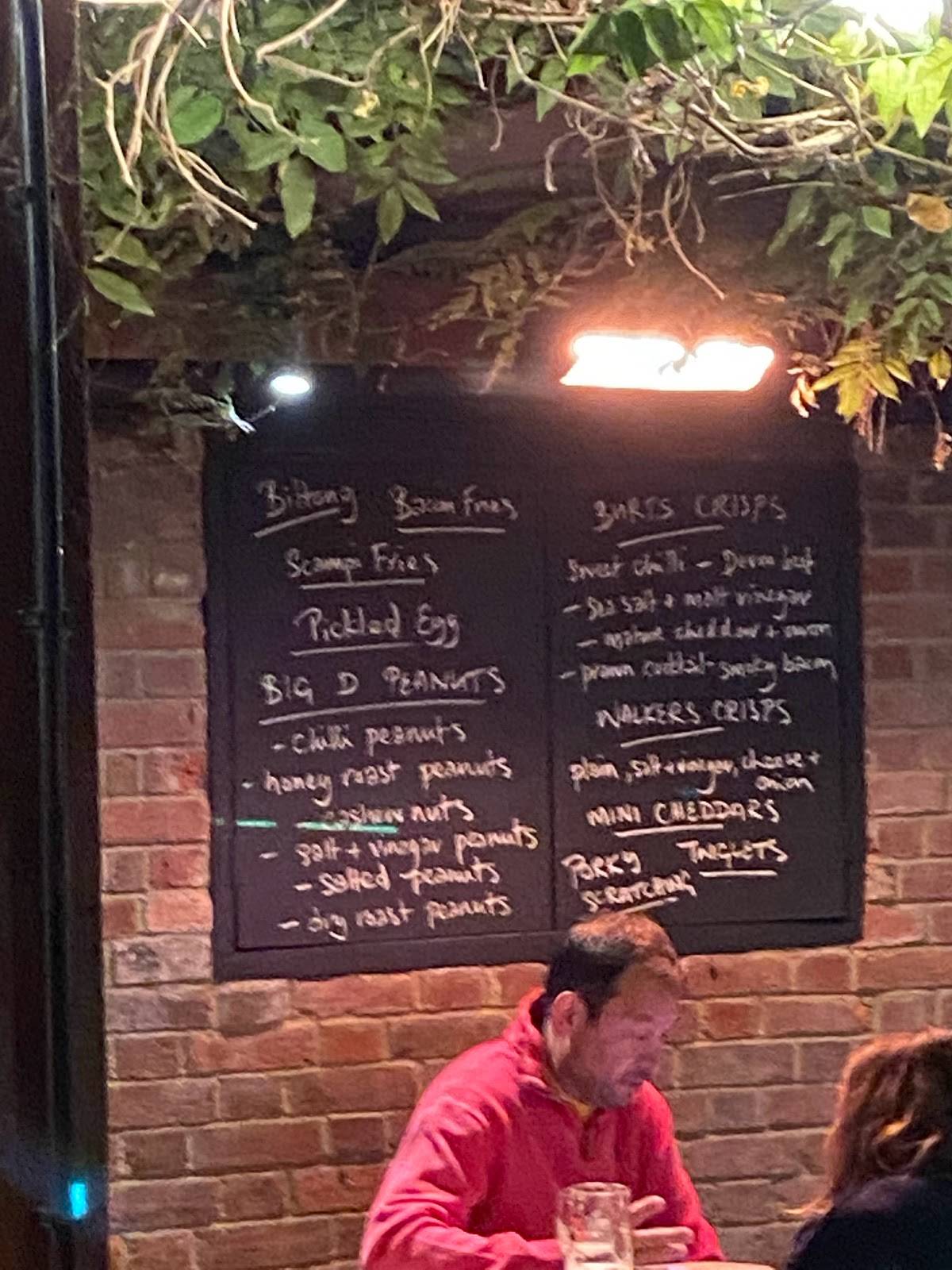 Menu at The Five Bells pub & bar, Swindon