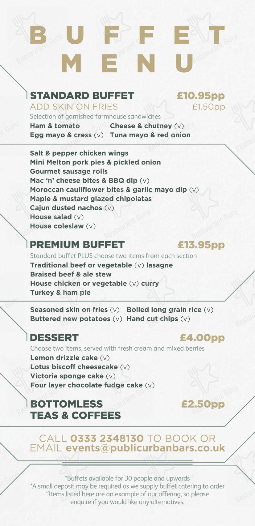 Menu at The Golden Lion Rainford pub & bar, St Helens, Church Rd