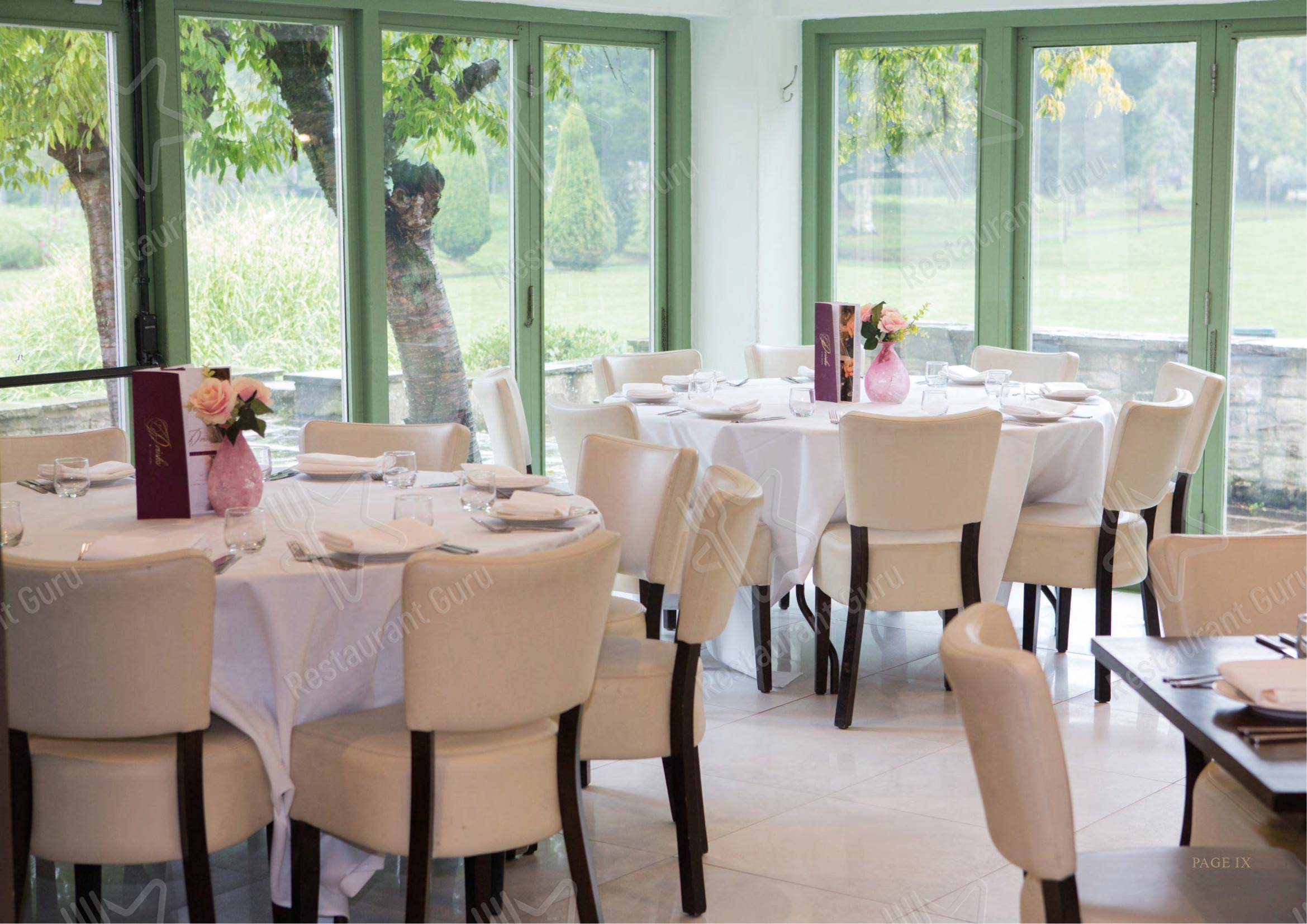 Menu at The Grange Restaurant, Wallington, Beddington Park
