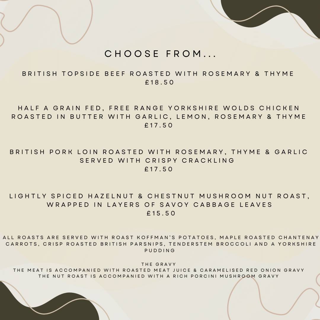 Menu at The High Cross Pub, Tottenham, London, 350 High Rd