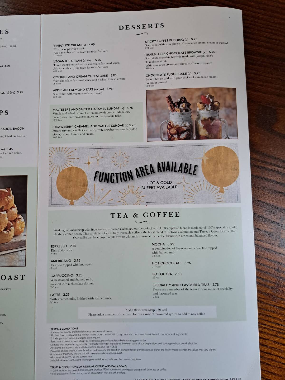 Menu at The Imperial pub & bar, Southport