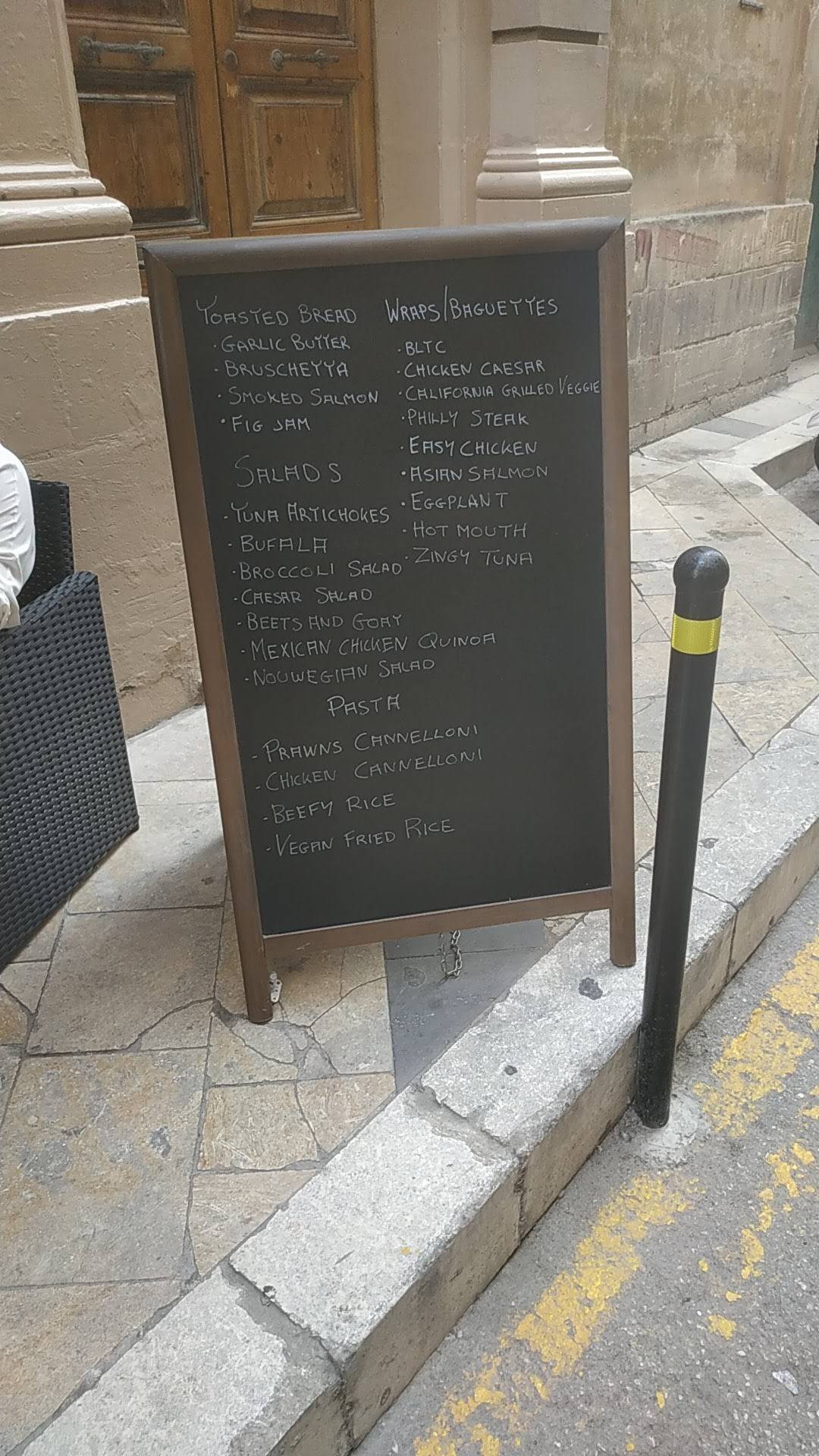 Menu at The Little RED DOOR pub & bar, Valletta