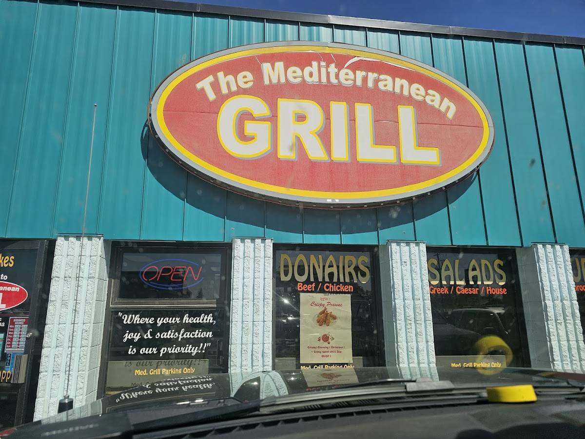 Menu at The Mediterranean Grill -Taber restaurant, Taber