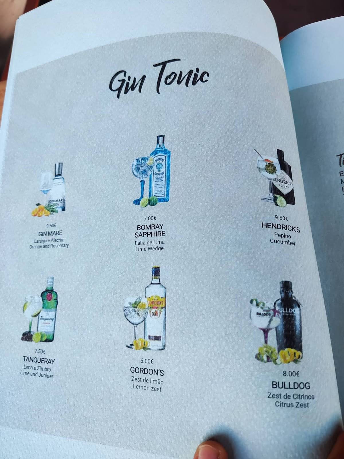 Menu at The Owl - Restaurante & Cocktail Bar, São Brás de Alportel