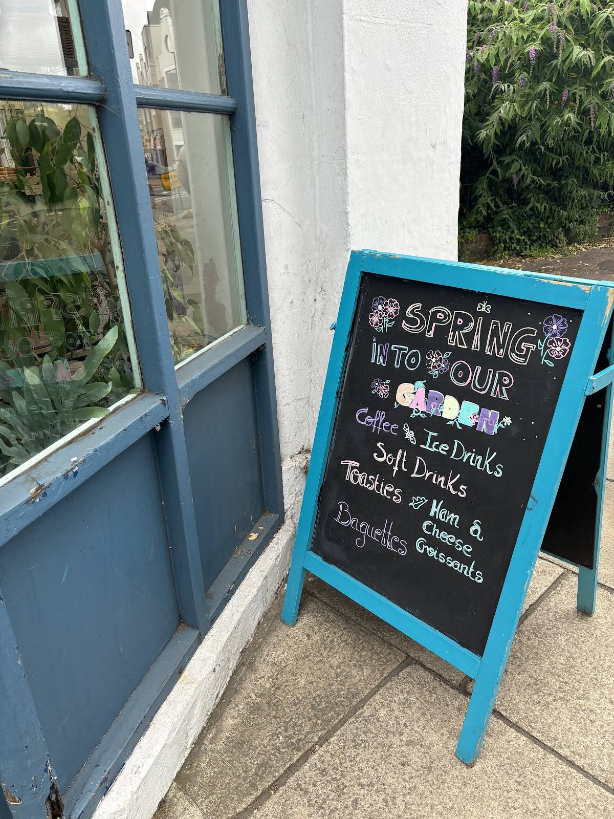 Menu at The Paper Boat Cafe, Oxford