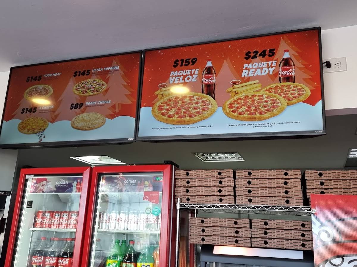 Carta del restaurante The Ready Pizza, Ciudad Obregón