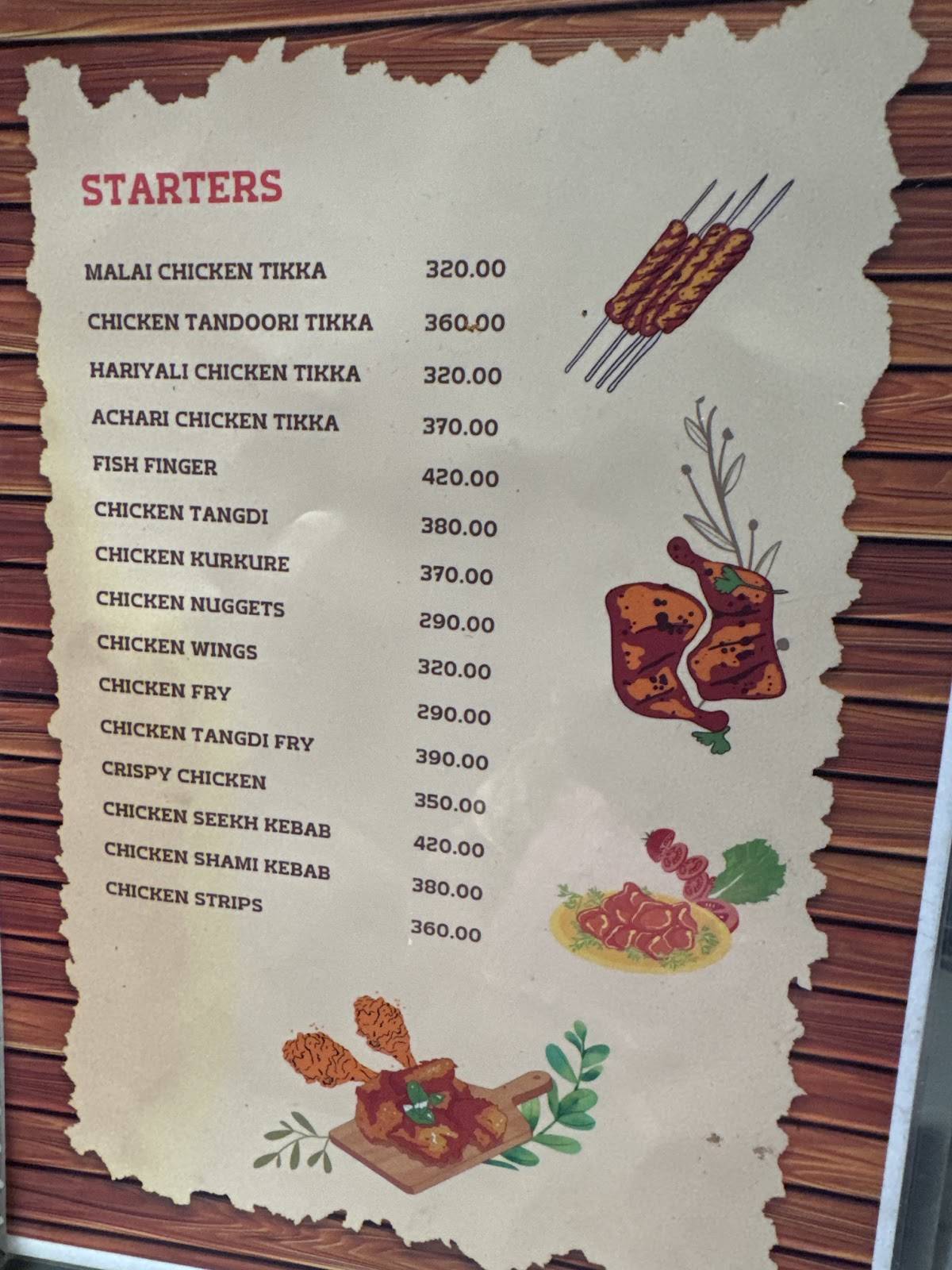 Menu at The Second House Cafe & Lounge, Bhopal