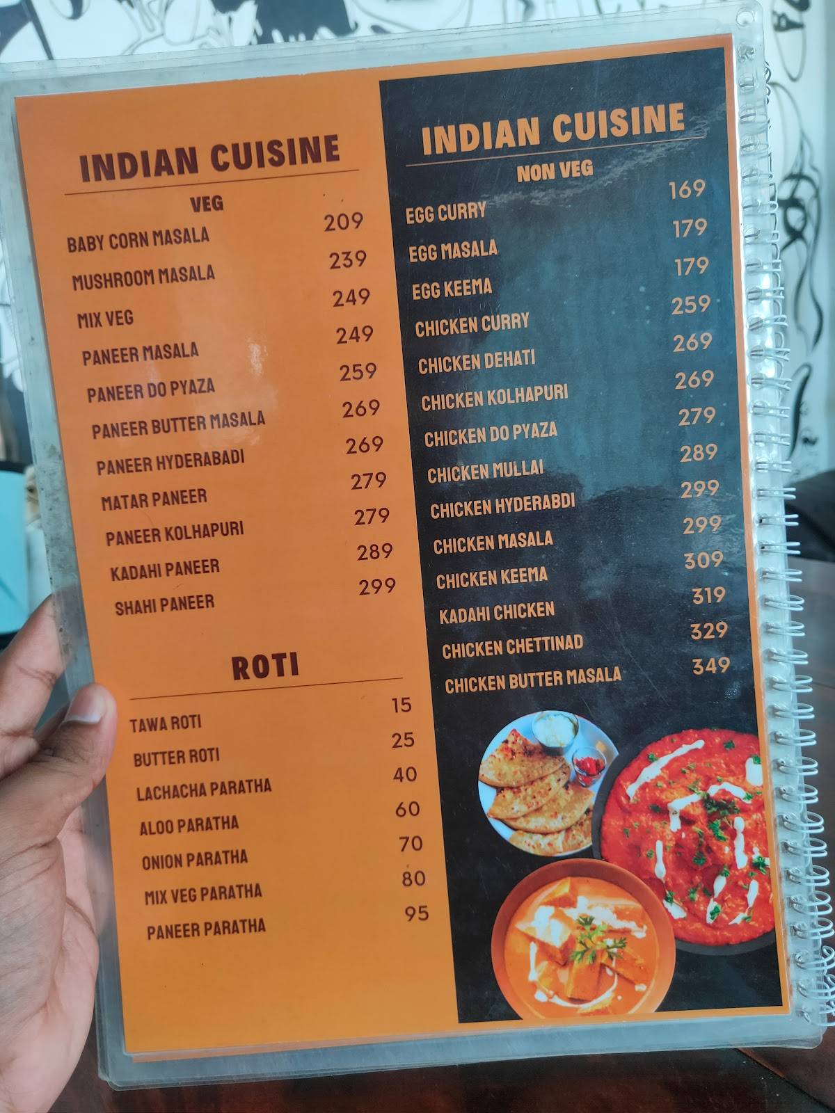 Menu at The Sky Cafe, Patna, Petrol Pump
