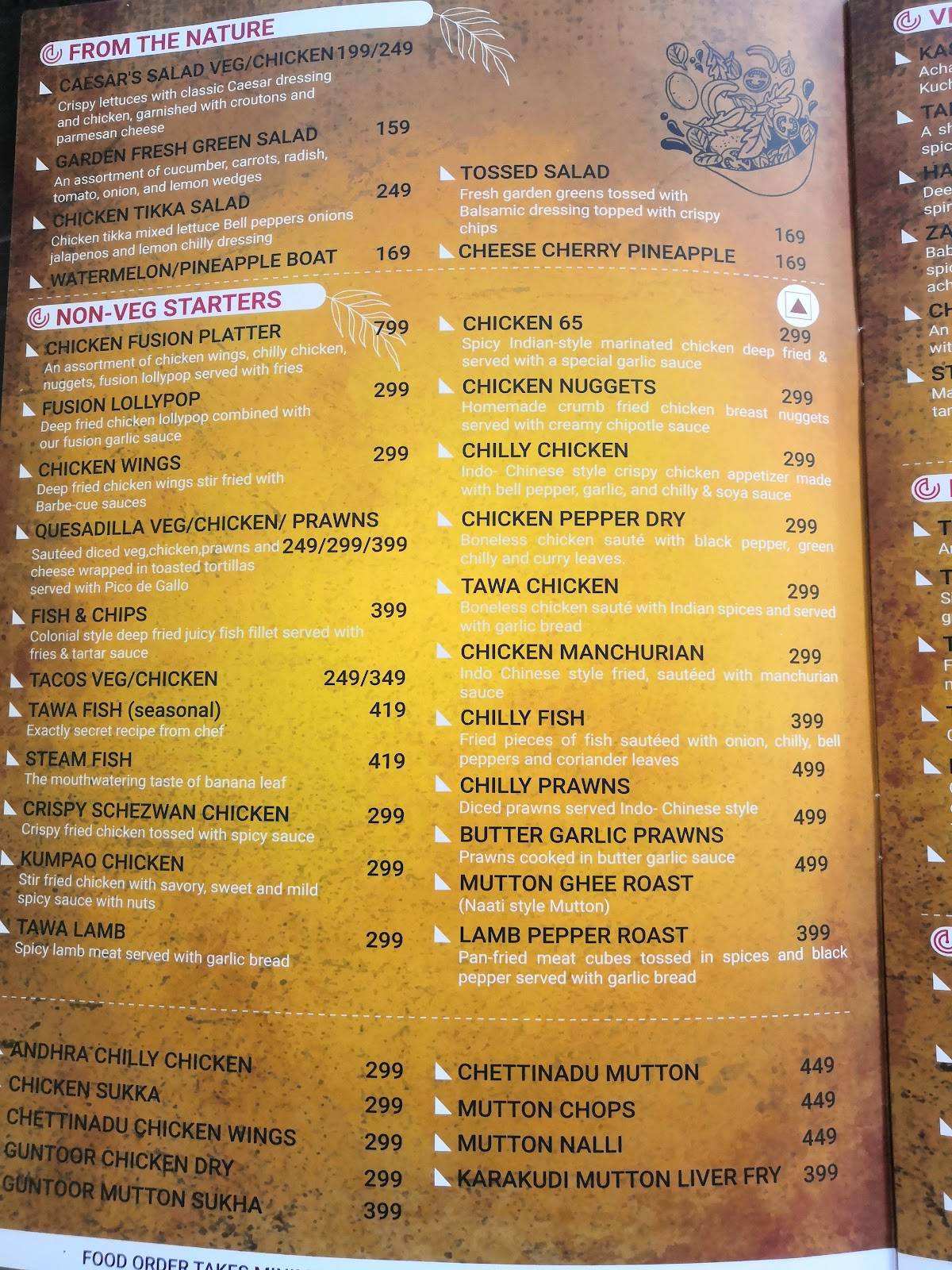 Menu at The Soda Factory,Bengaluru, Bengaluru