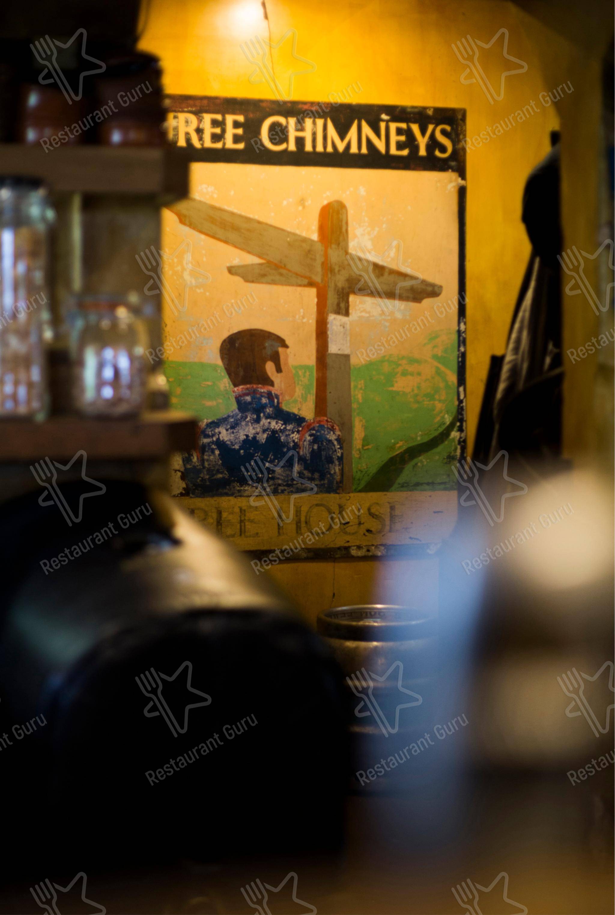 Menu at The Three Chimneys pub & bar, Smarden