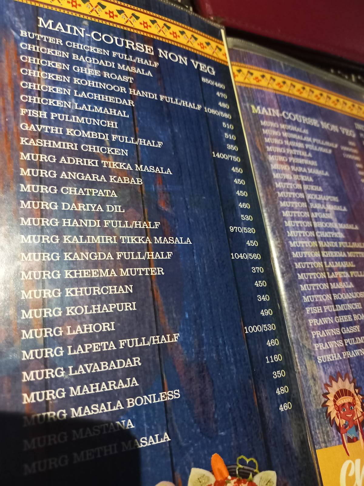 Menu at The Tribe Dhokali, Thane