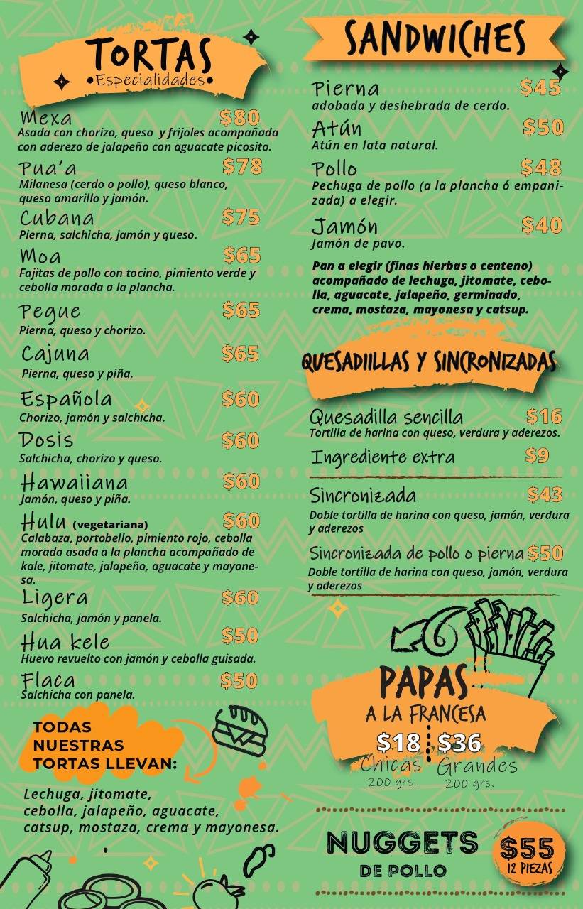 Carta del pub y bar Tlaltiki, Zapopan, Av. Patria 1258