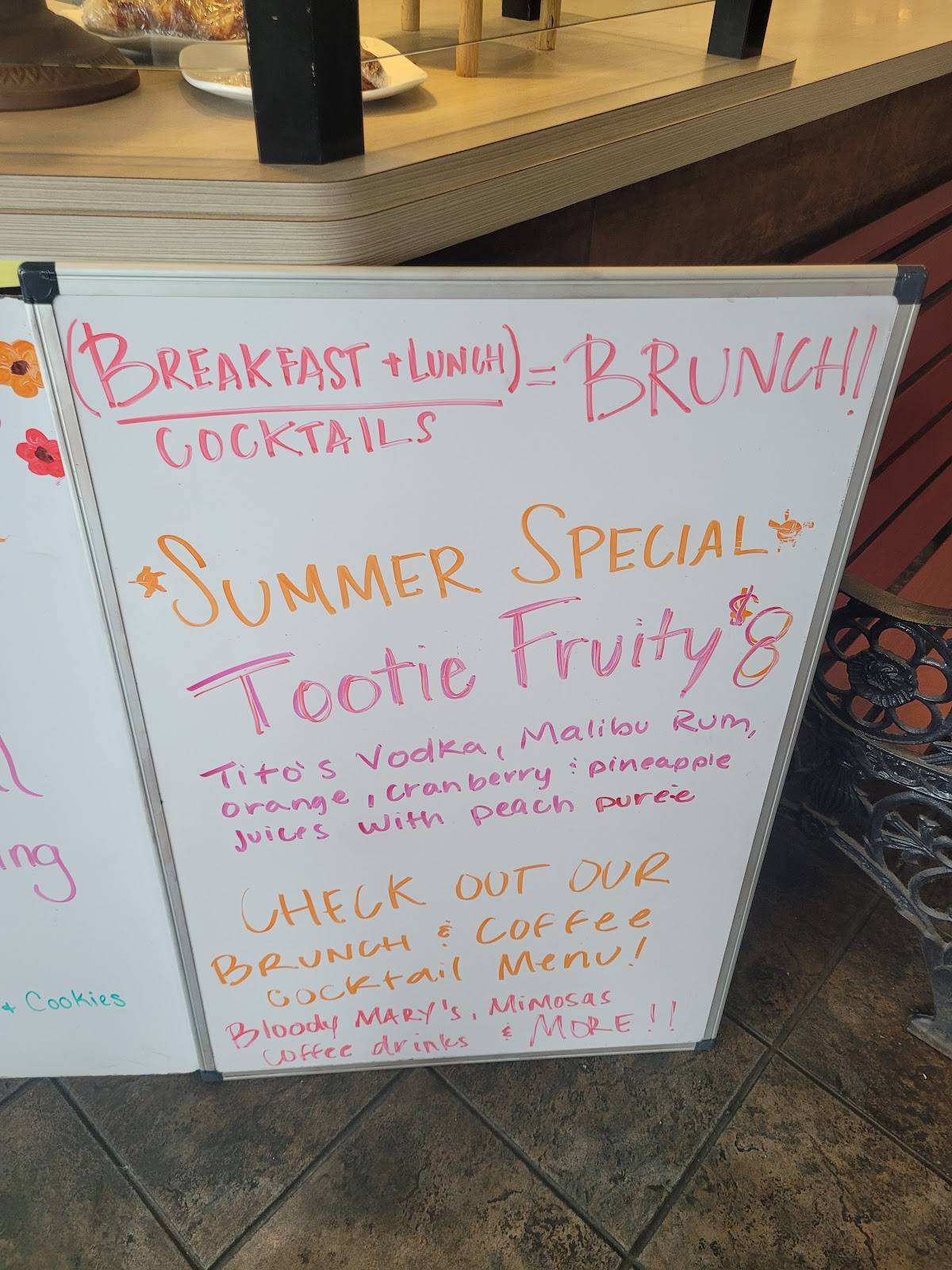 Menu at Rick's City Diner cafe, Toledo, Monroe St #40