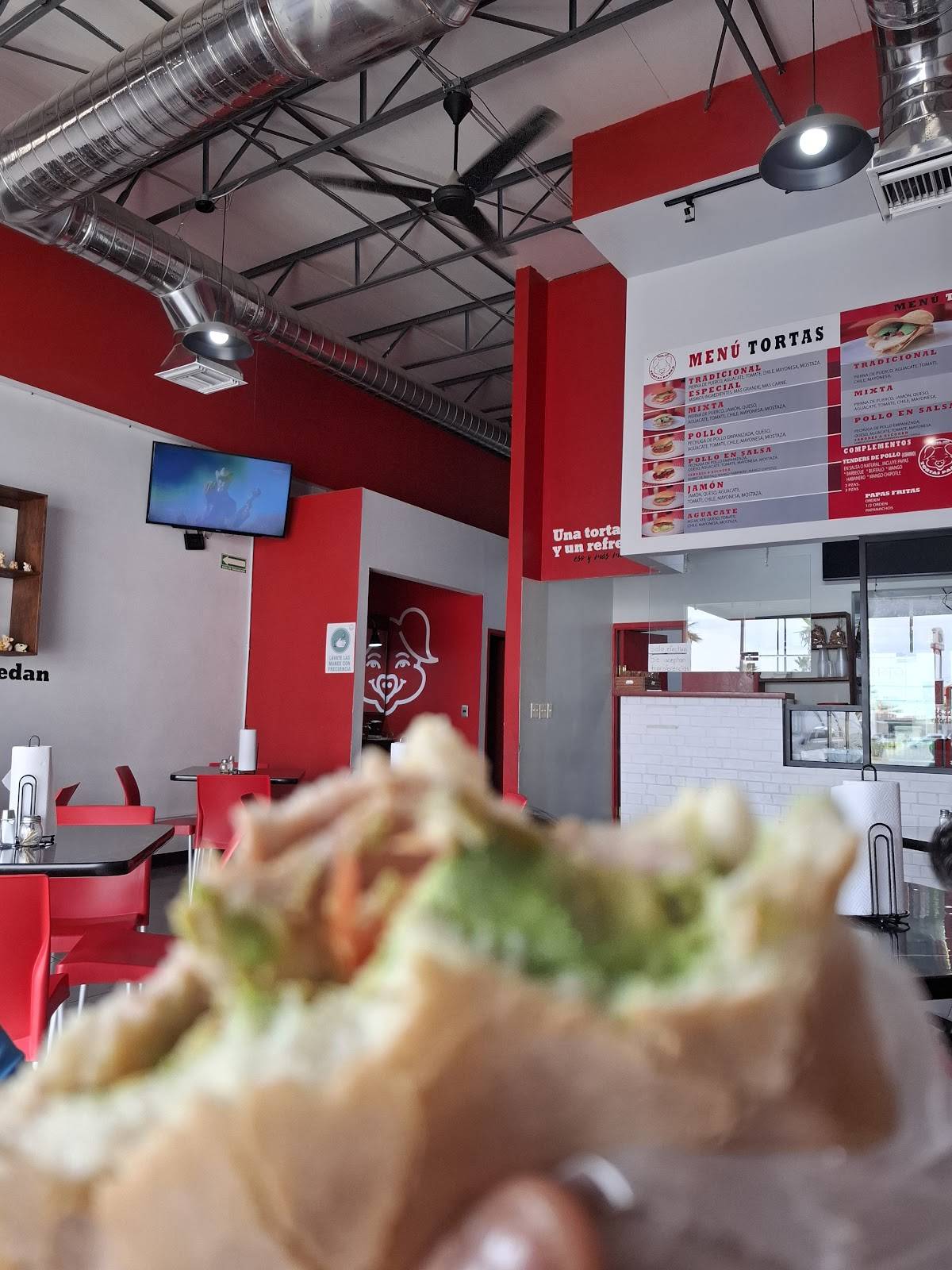 Carta del restaurante Tortas Parra Sucursal la Raza, Ciudad Juarez