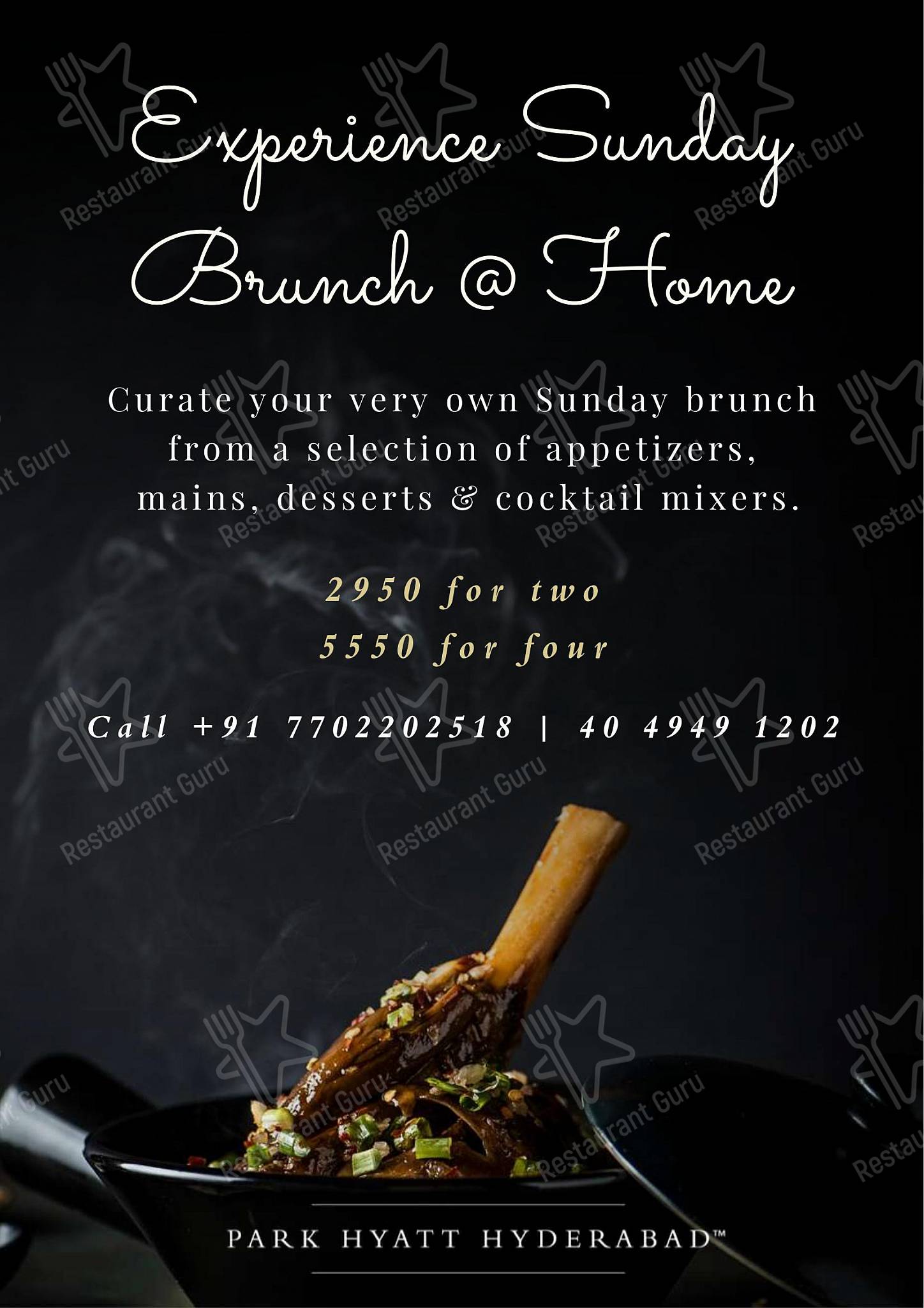 Menu at Tre-Forni Bar & Restaurant, Hyderabad