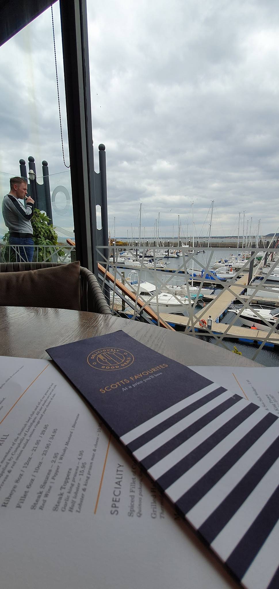 Menu at Scotts Bar & Restaurant, Troon