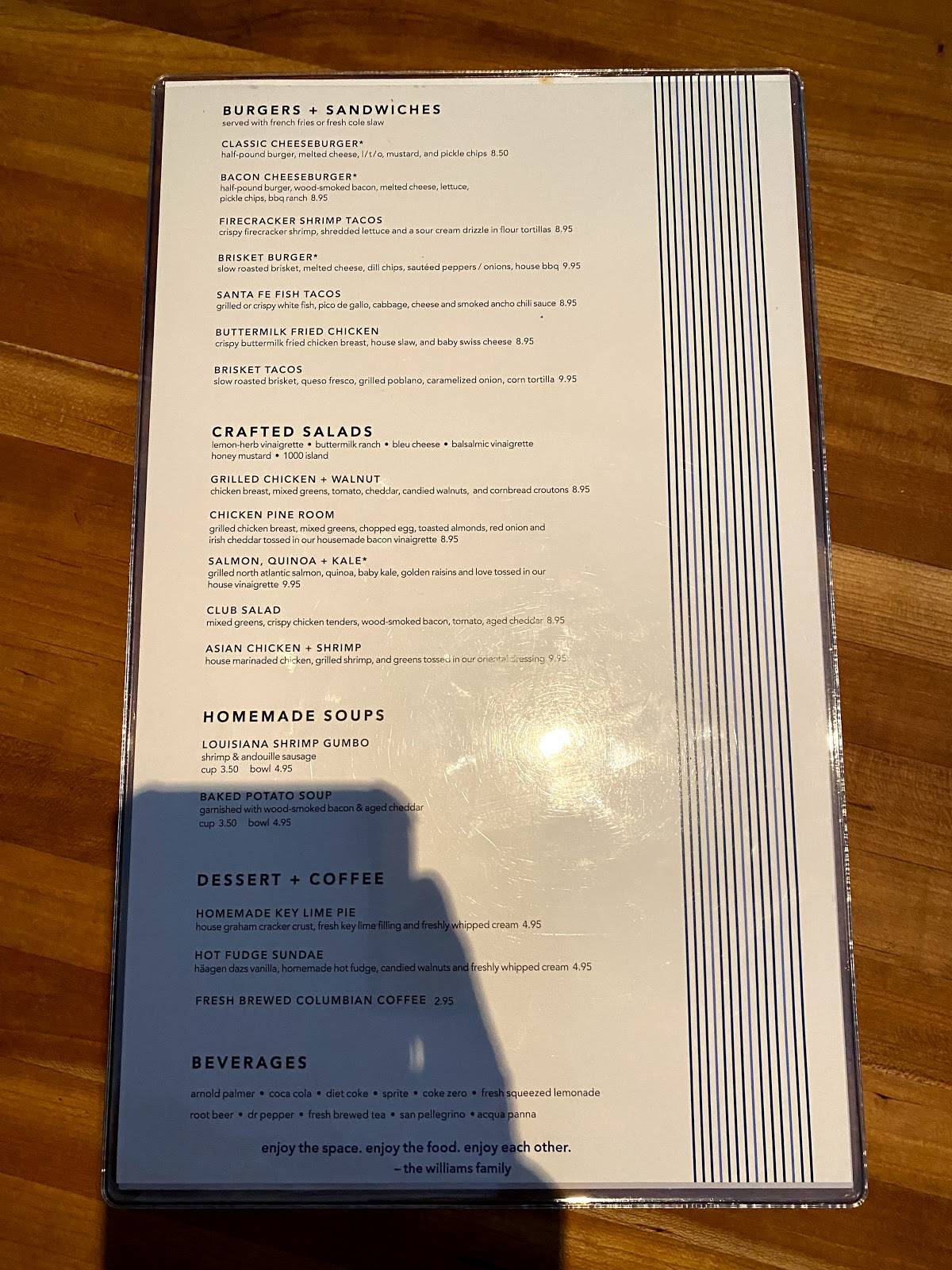 Menu at FD's Grillhouse steakhouse, Tyler, S Broadway Ave #494