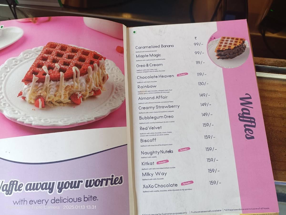 Menu at URBAN JUNCTION, Hyderabad