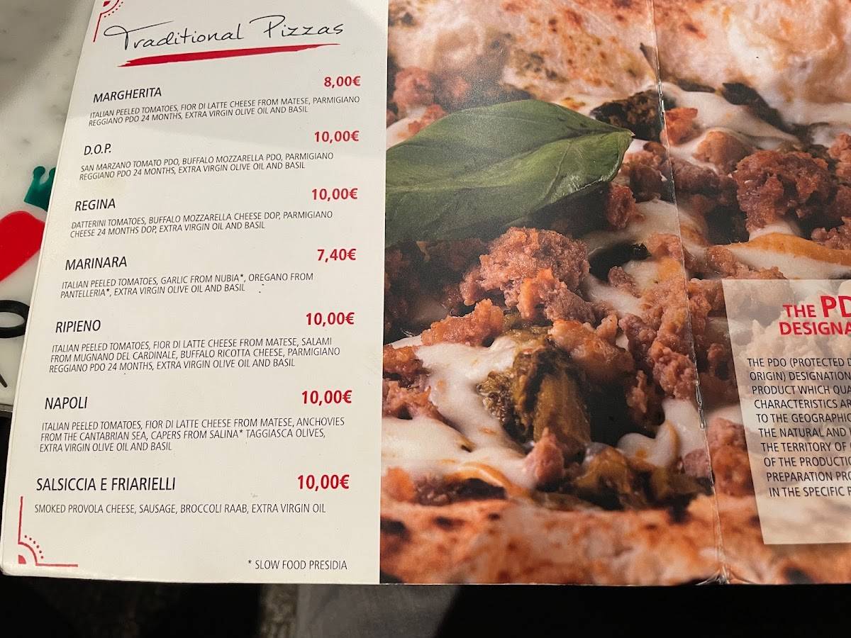 Speisekarte von Assaje restaurant, Udine