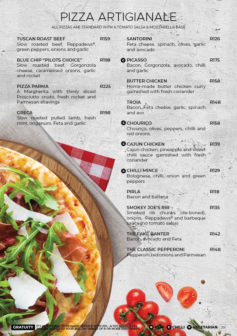 Menu at Villa San Giovanni Family Pizzeria & Fine Dining Restaurant ...