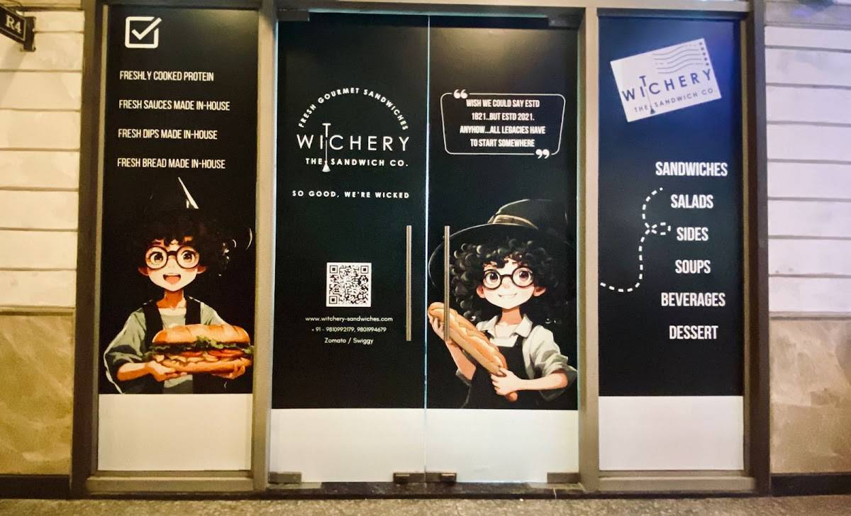 Menu at WITCHERY, THE SANDWICH CO., Gurugram, Shop No. DCT-143