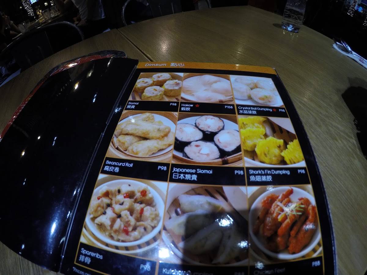 Menu at Wangfu Chinese Cafe Serendra, Taguig, Serendra