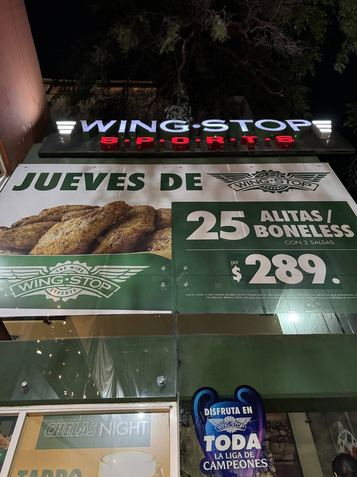 Carta del restaurante Wingstop Lindavista, Ciudad del México, Calle ...