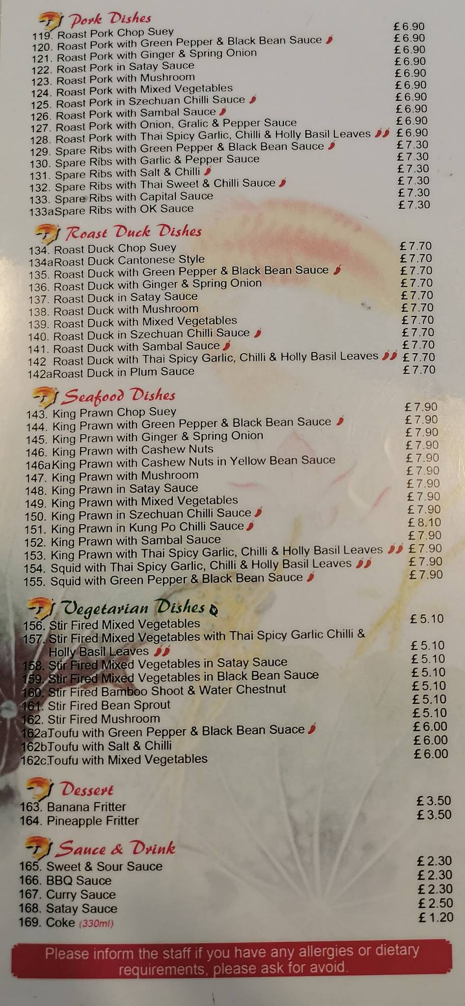 Menu at Wok This Way restaurant, Southampton