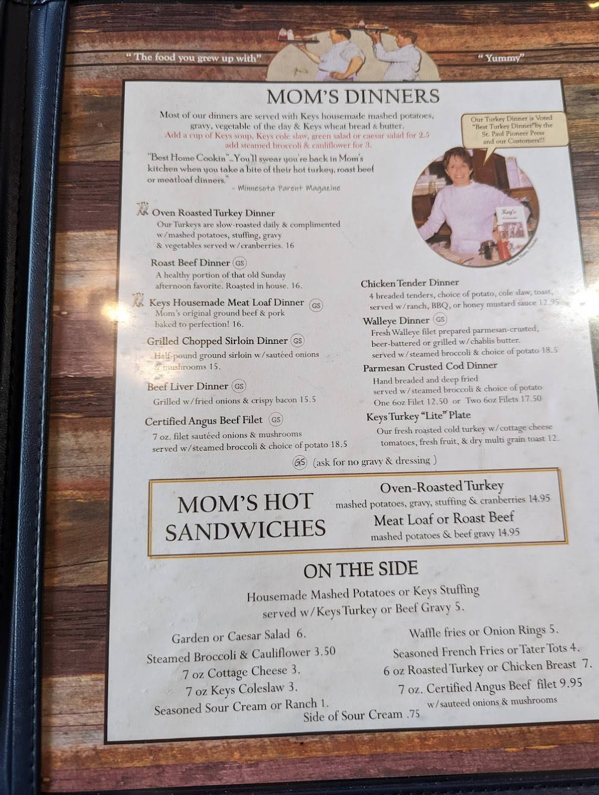 Menu at Keys Cafe & Bakery, Woodbury, Weir Dr